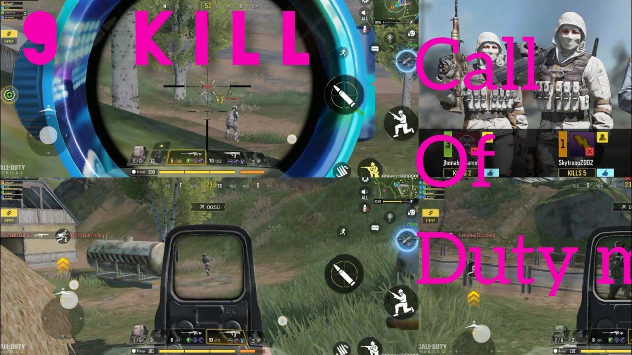 kill 9 enemy call of duty - YouTube