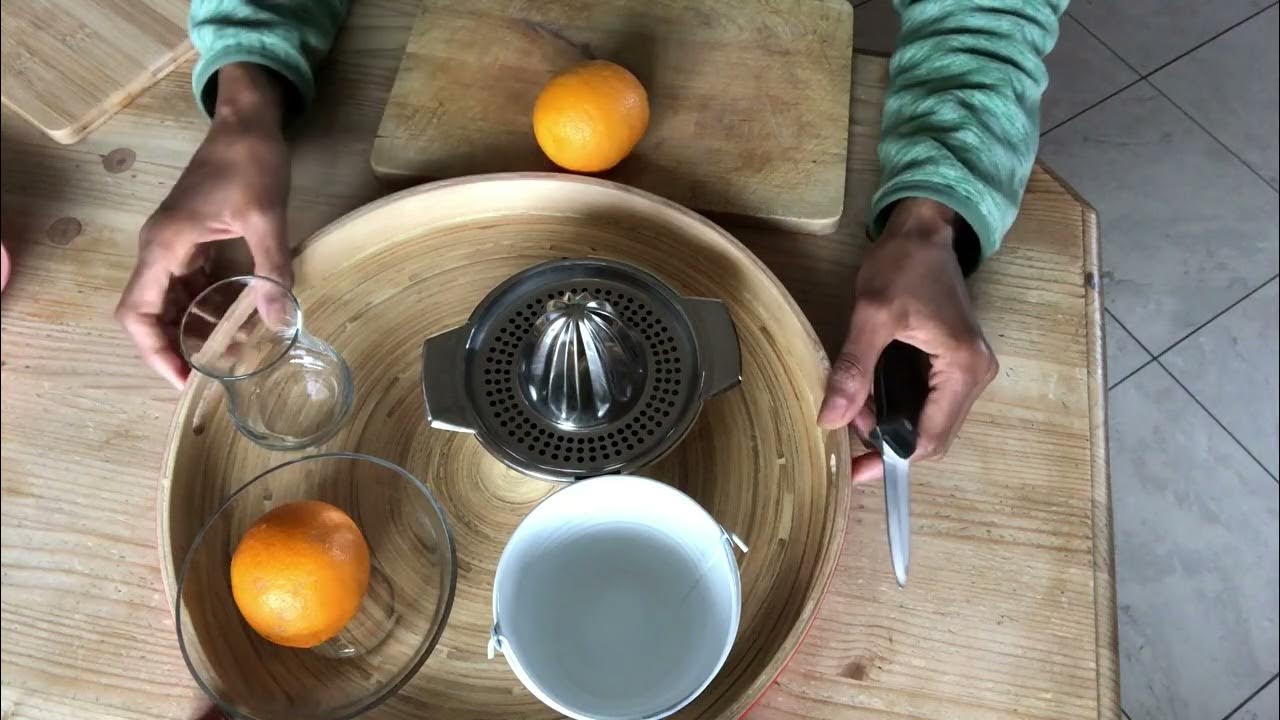 Montessori Practical Life - Squeezing Orange Juice - YouTube