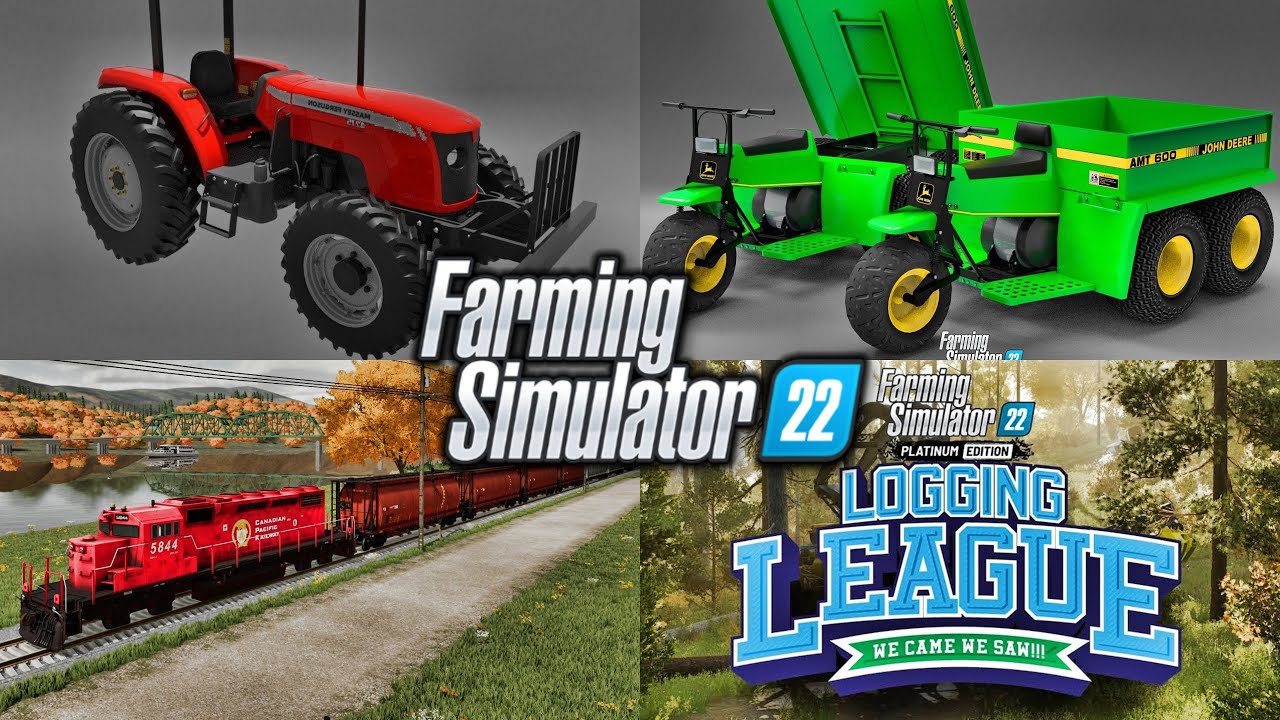 Farm Sim News - Massey 4275, JD 5-Wheeler, UMRV, & Logging League ...