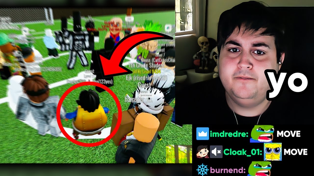 Poke tries to Fit in on Roblox - YouTube