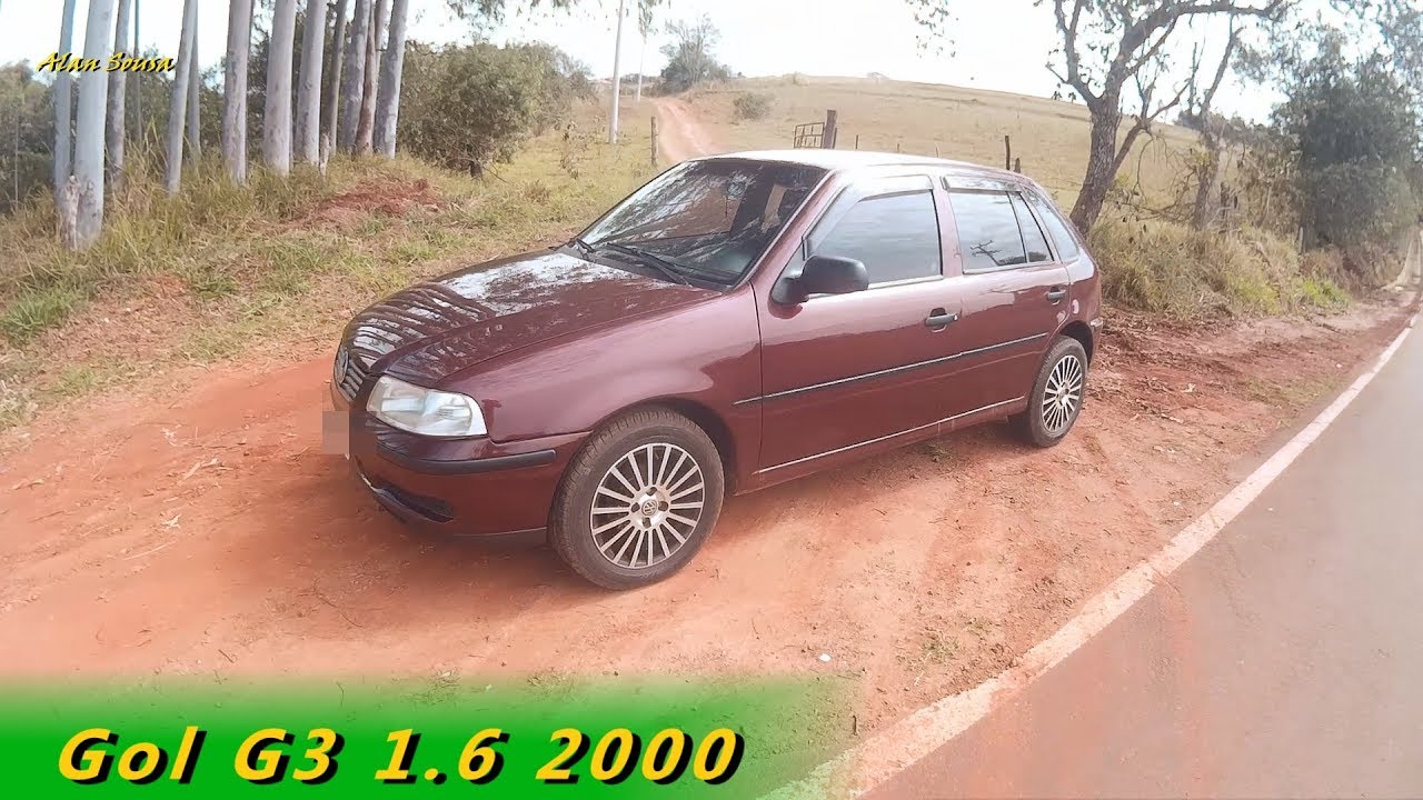 Gol G3 1.6 AP 2000 | impressões ao dirigir - YouTube