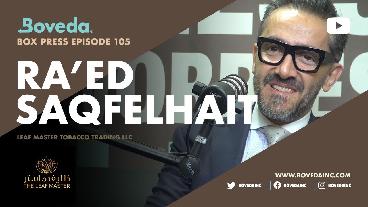 Smoking Cigars in Dubai | Ra'ed Saqfelhait, The Leaf Master Tobacco ...