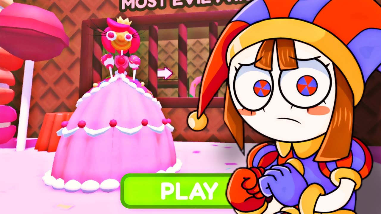 [Princes Loolilalu] DIGITAL CIRCUS Candy Land Barry's Prison Run (Obby ...
