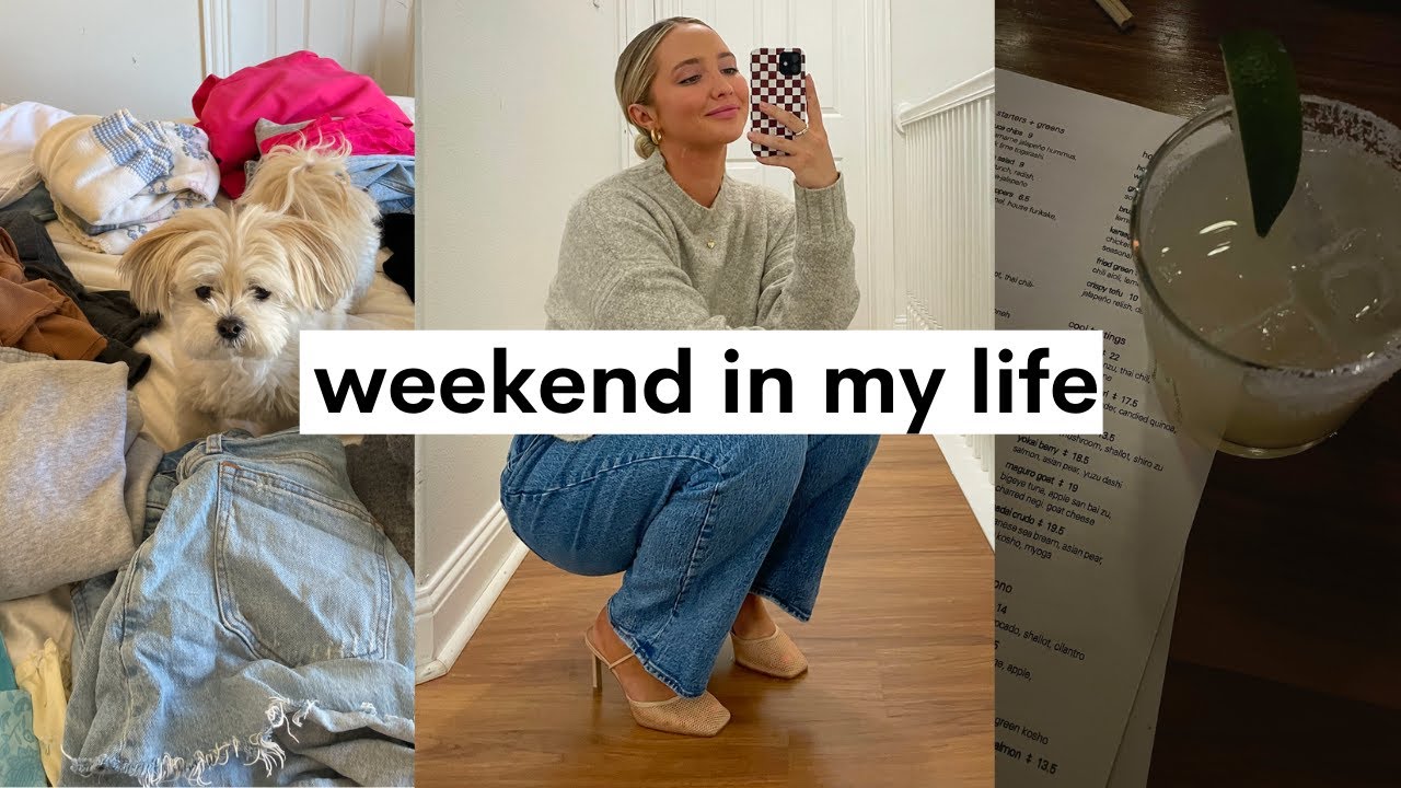 WEEKEND IN MY LIFE: weekend reset for a productive week & prepping for ...