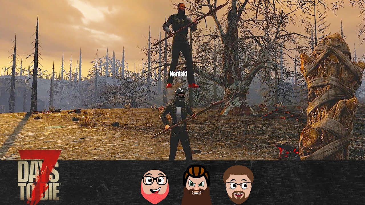 Hob Builds A Nerd(ski) Pole | 7 Days To Die - YouTube