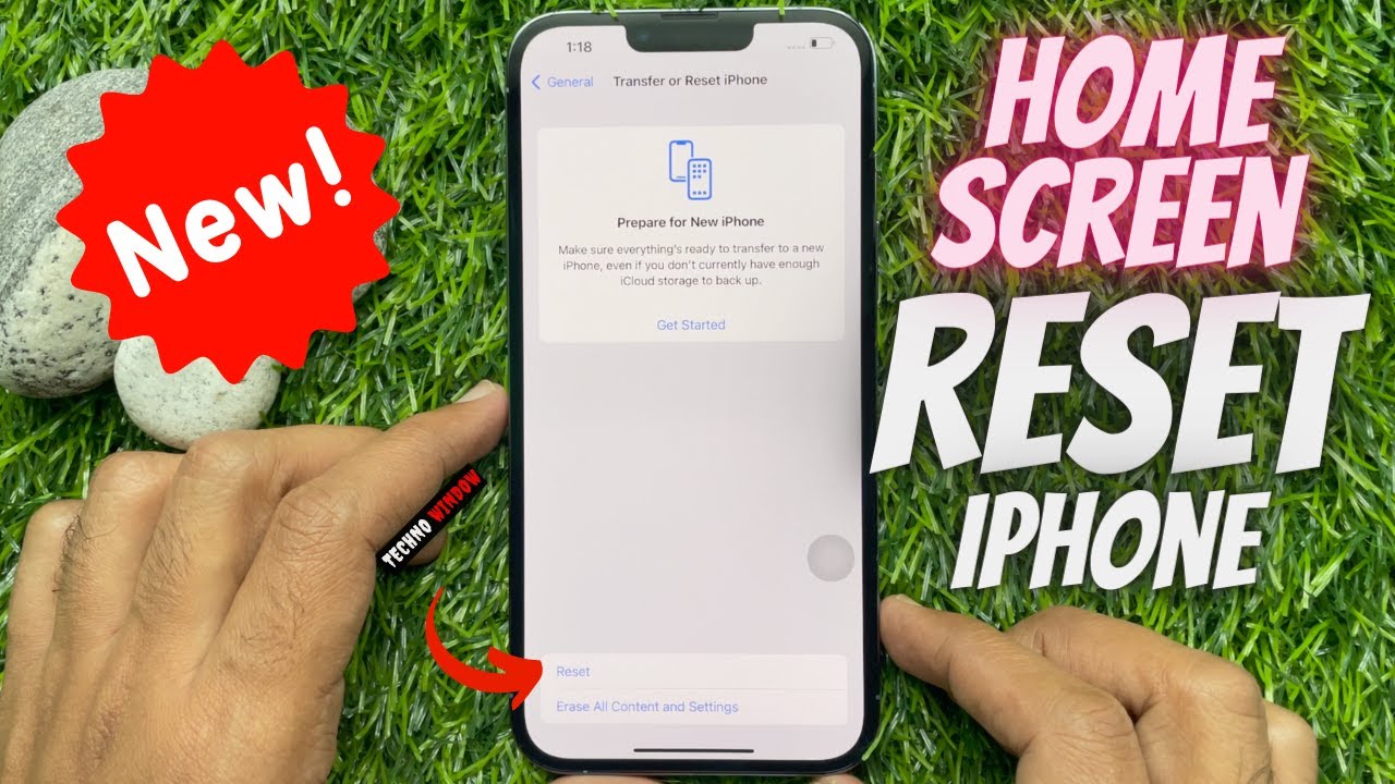 How to Reset Home Screen Layout in iOS 15 on iPhone - YouTube