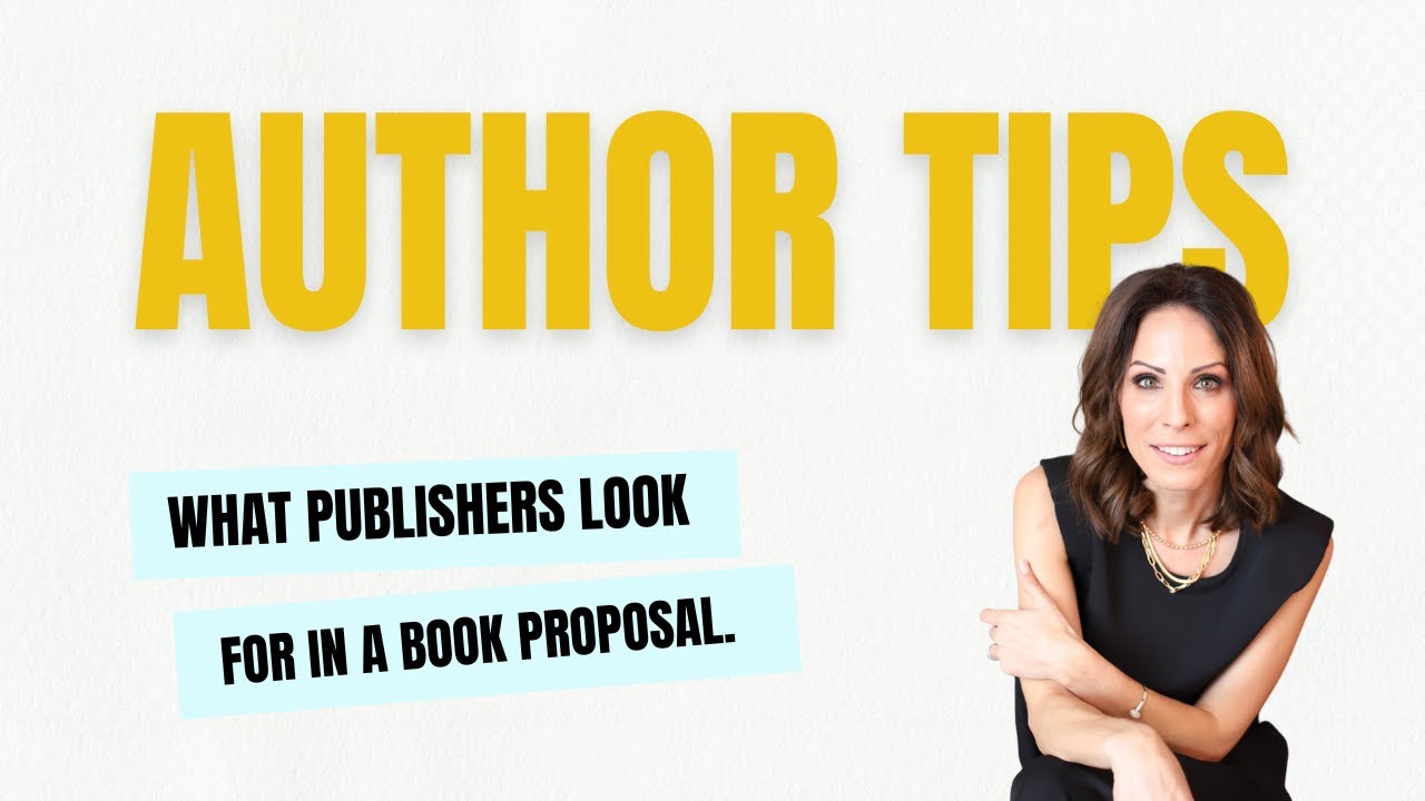 What Publishers Look For In A Book Proposal - YouTube