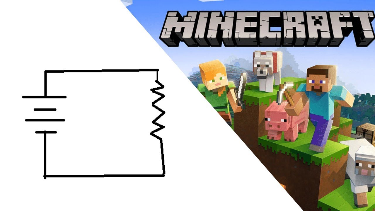 Explaining Simple Circuits Using Minecraft's Redstone - YouTube