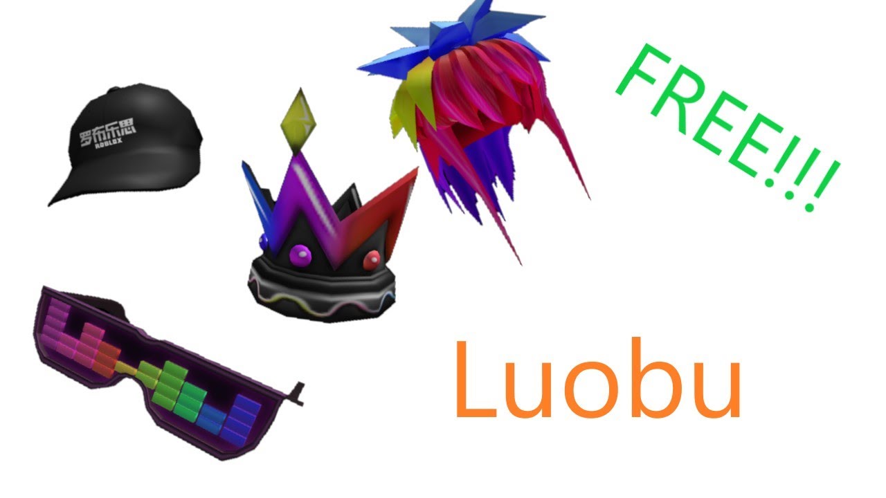 FREE New Roblox Luobu Accesories - YouTube