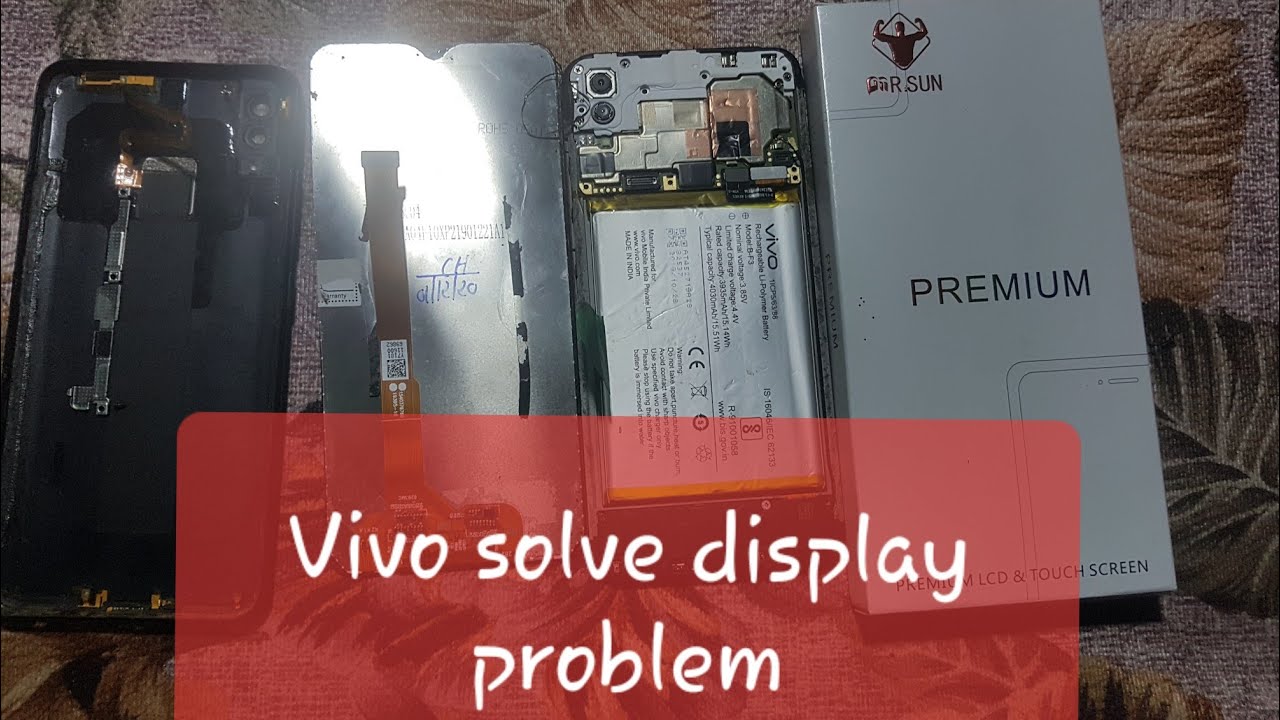 restoring Vivo display cracked, Destroyed phone restoration - YouTube
