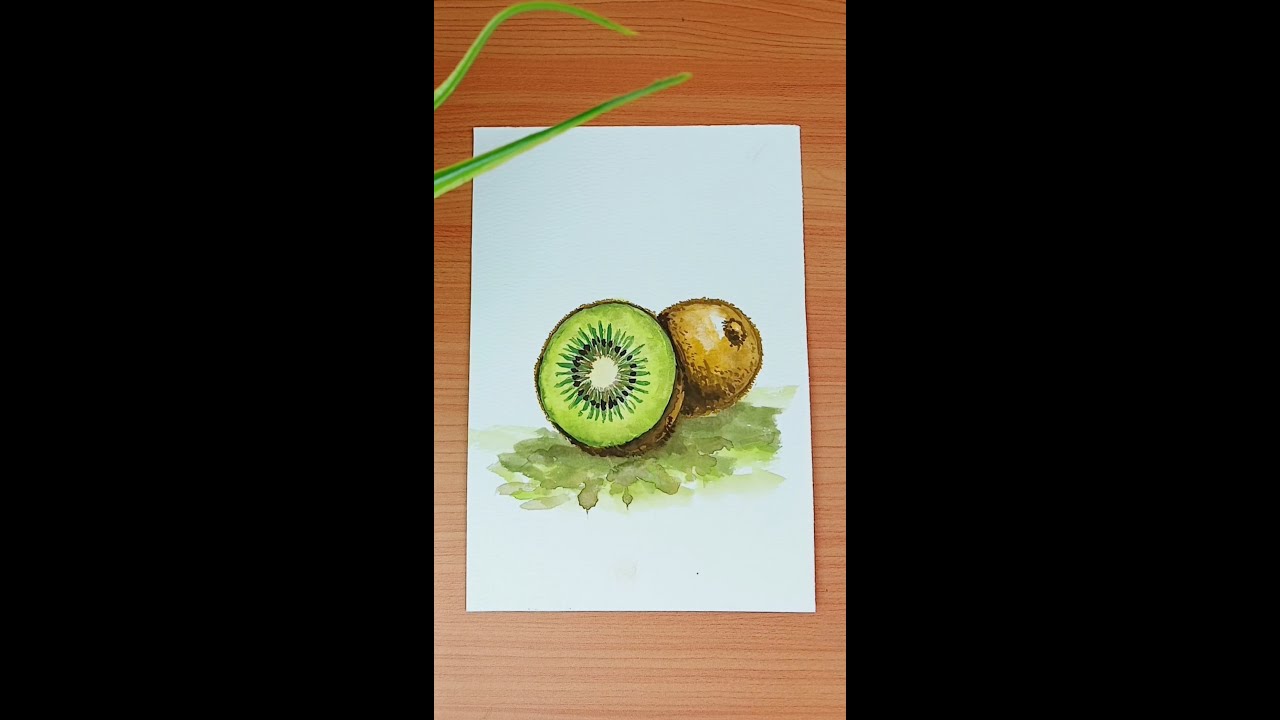 Easy Kiwi Painting Step-by-Step Tutorial for Beginners - YouTube