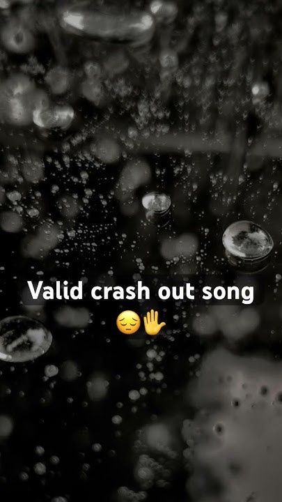 Valid crash out song 😔 || #relatable #hamilton #crashout #crashoutsong - YouTube