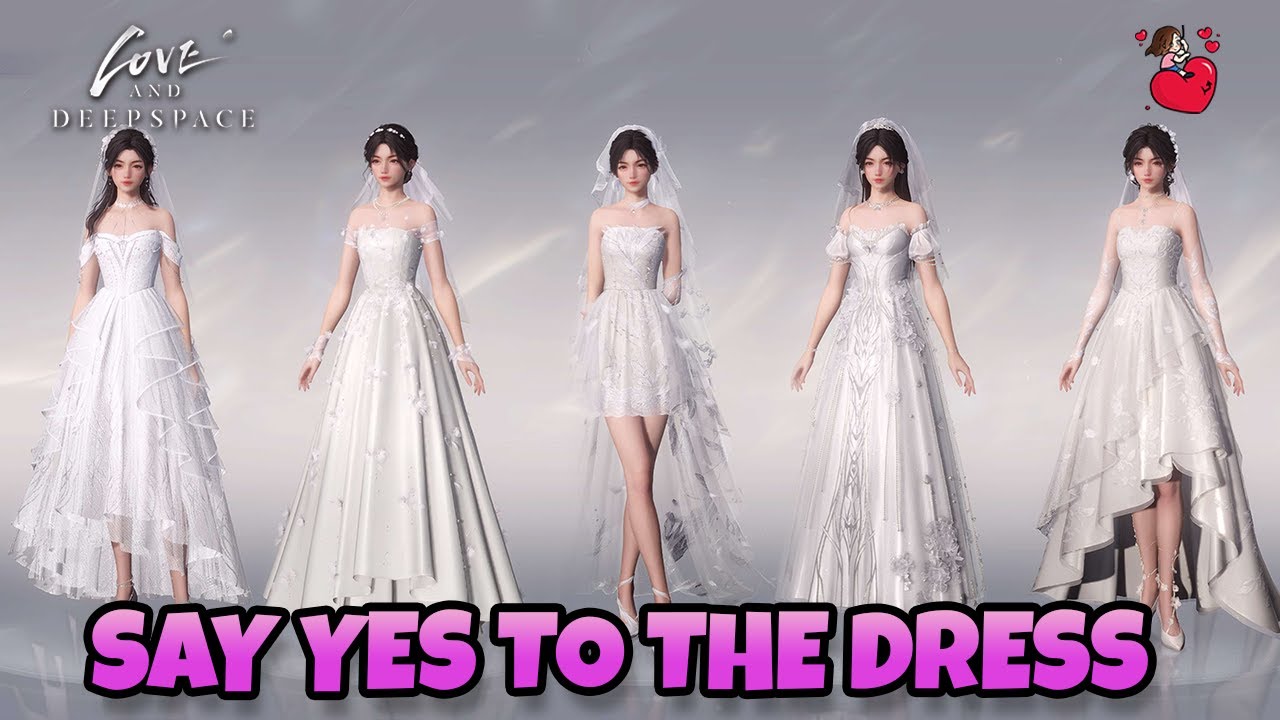 Love and Deepspace MC Wedding Dresses - Which One Is Your Favorite ...