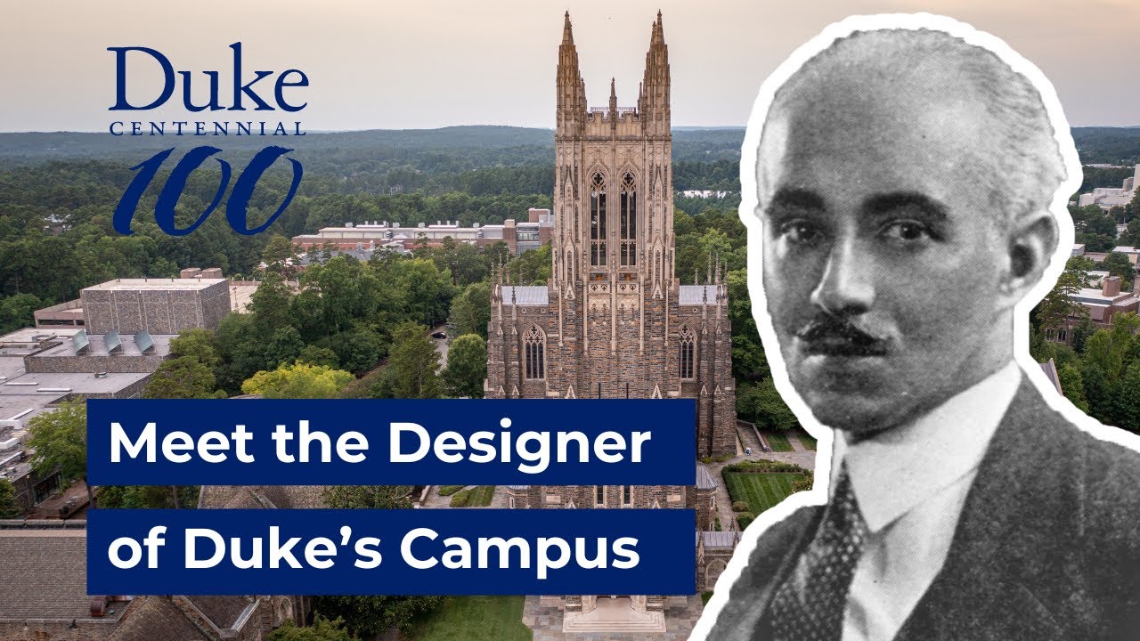 Meet the Chief Designer of Duke's Campus: Julian Abele - YouTube
