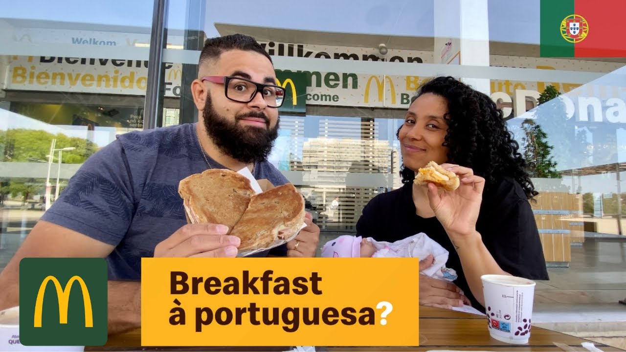 PROVAMOS BREAKFAST À PORTUGUESA! O PEQUENO ALMOÇO DO MC DONALDS | Mari ...