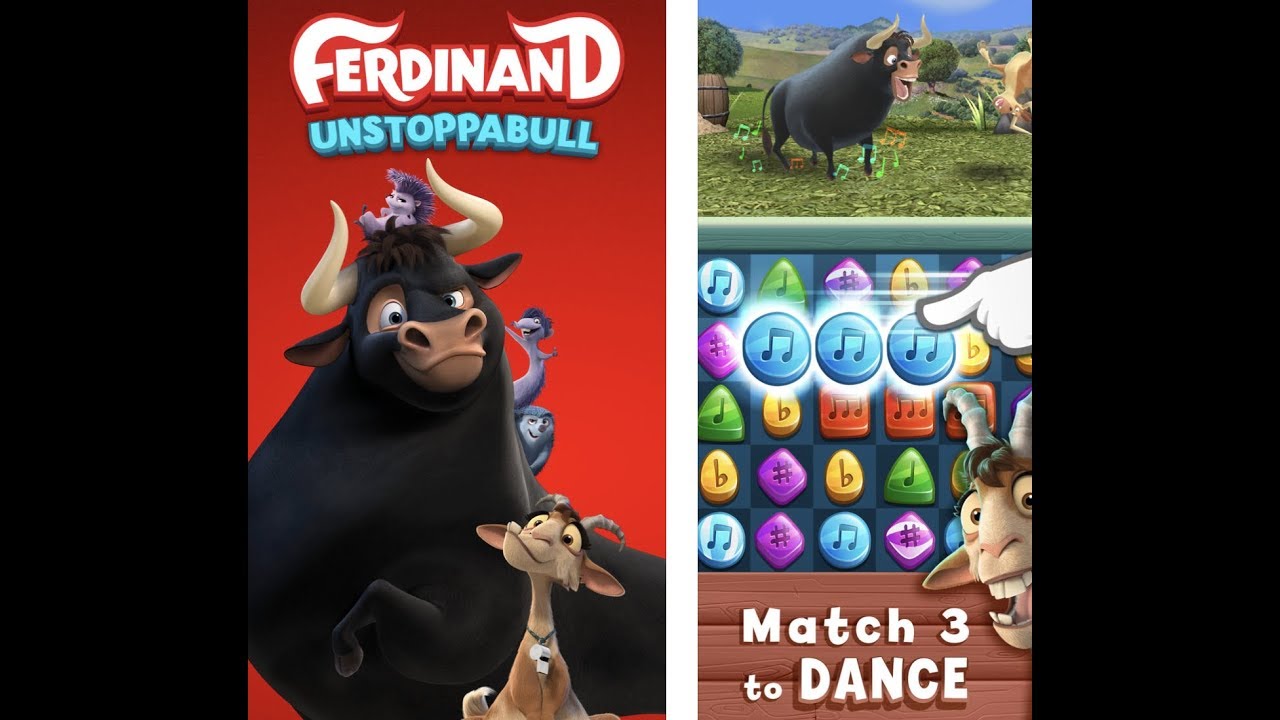 Ferdinand | dancing bull for kids | Unstoppabull - YouTube