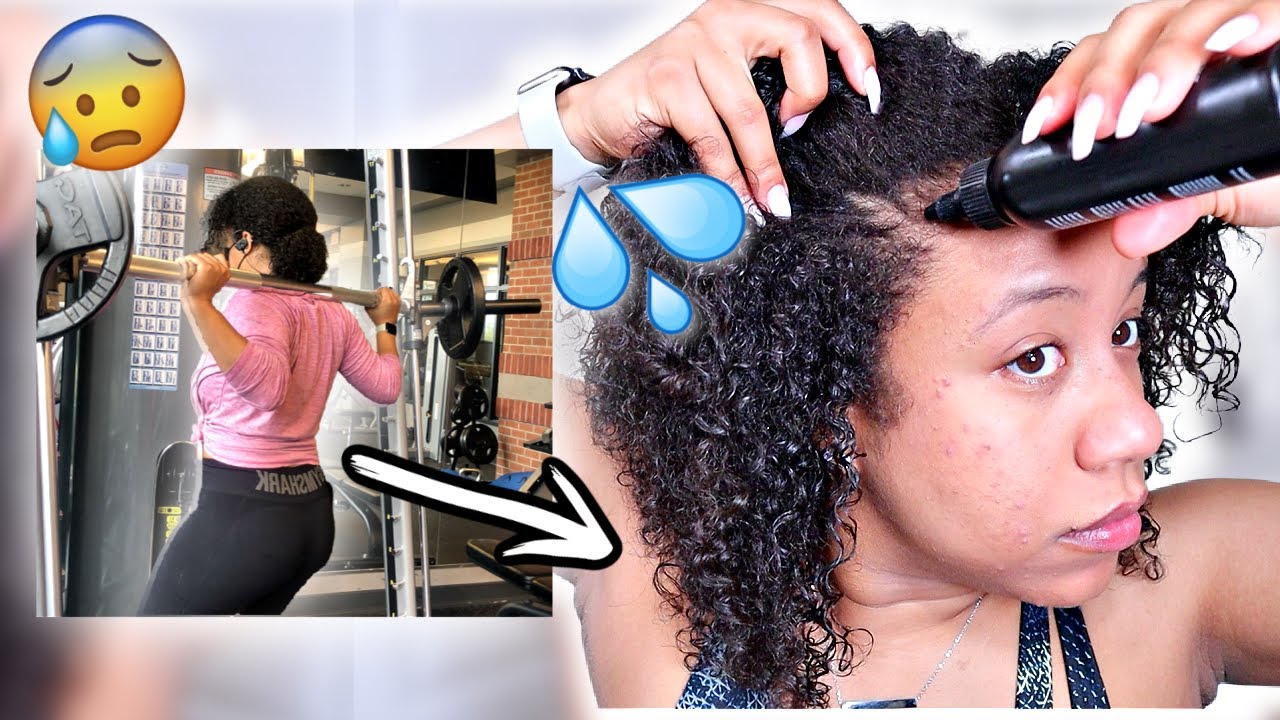 ESSENTIAL Post-Workout Natural Hair Routine 💪🏽 ft. Sunday II Sunday ...