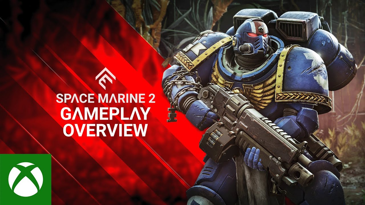 Warhammer 40,000: Space Marine 2 - Gameplay Overview Trailer - YouTube