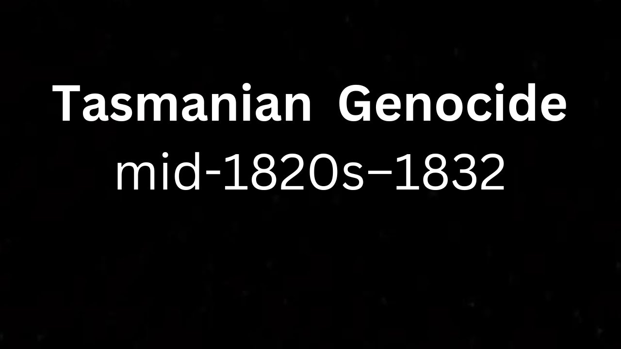 Unveiling Tasmania's Dark History: The Forgotten Genocide - YouTube