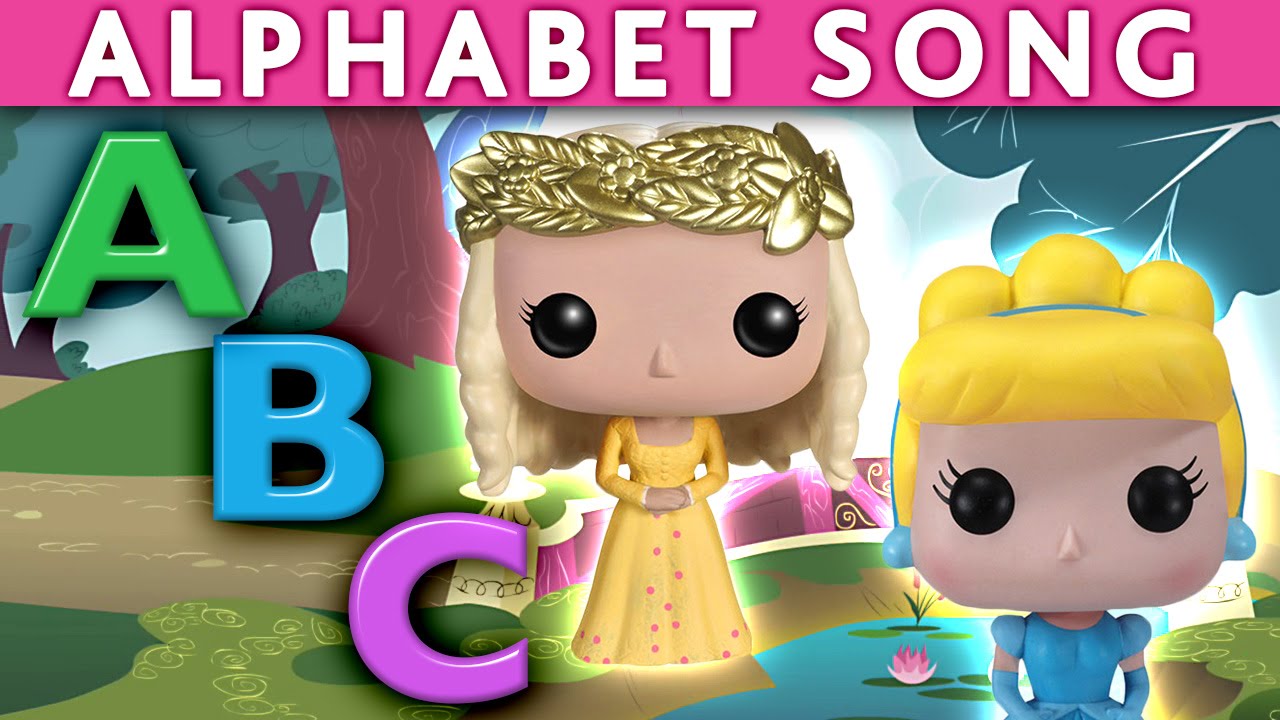 DISNEY PRINCESS ABC Song Alphabet Song ABC Nursery Rhymes ABC Song for ...