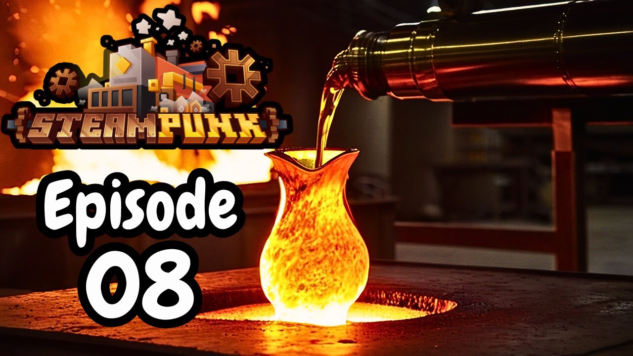 Crafting Steampunk Brass Exclusive Tutorial with CREATE Mod Ep 8 - YouTube