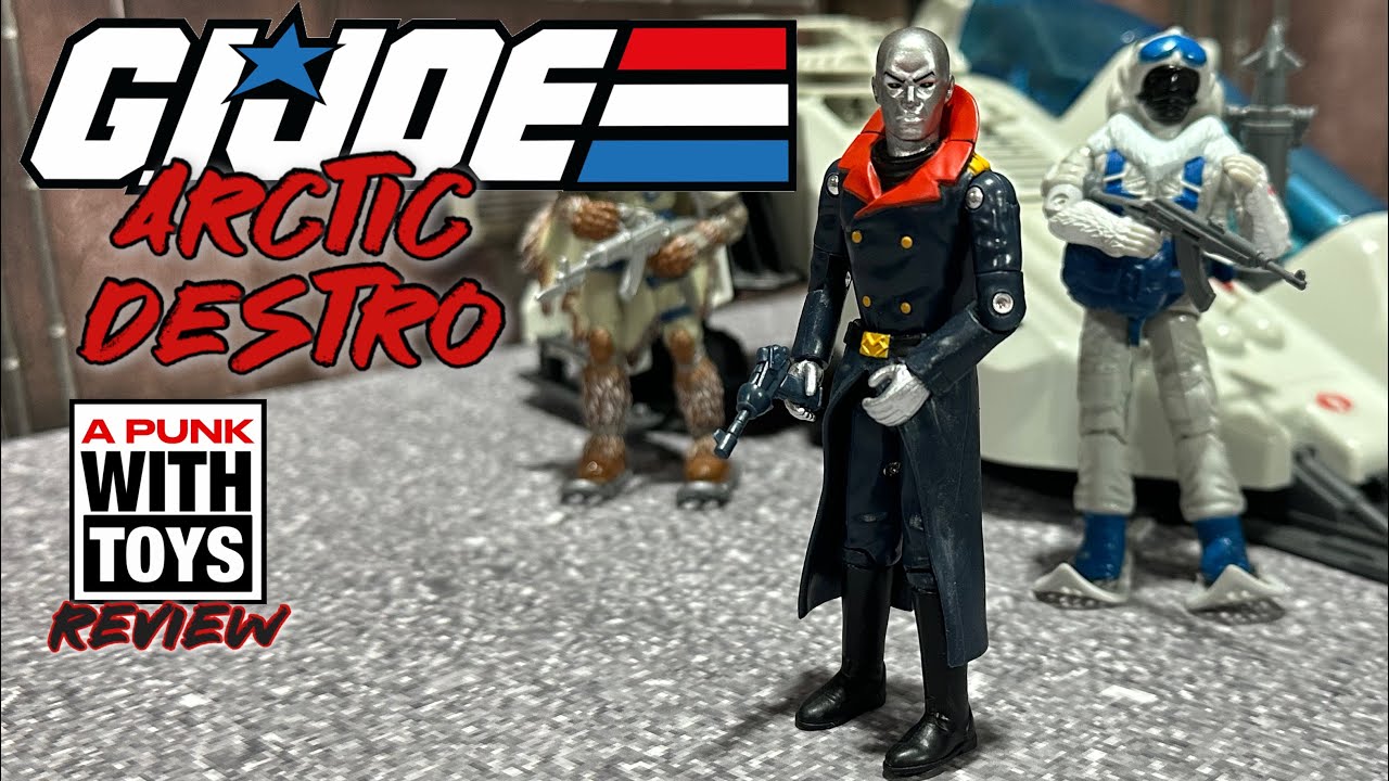 GI Joe Arctic Destro by Super 7 Review - YouTube