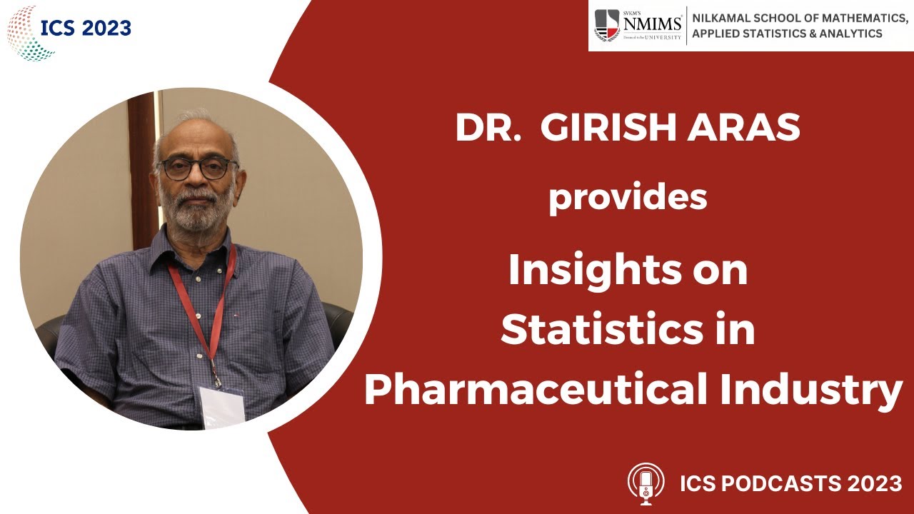 Dr. Girish Aras provides Insights on Statistics in Pharmaceutical ...