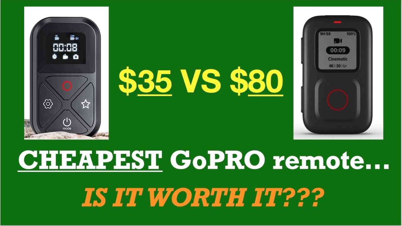 BEST GoPro Remote Control - YouTube