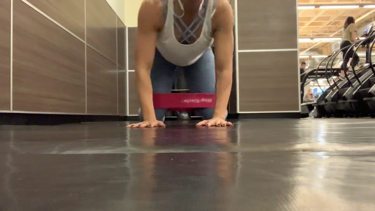 Quadriped Banded Lateral Shuffle - YouTube