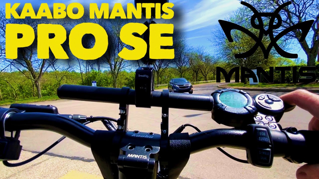Kaabo Mantis Pro SE First Ride I'm Blown Away 37 Miles per Hour - YouTube