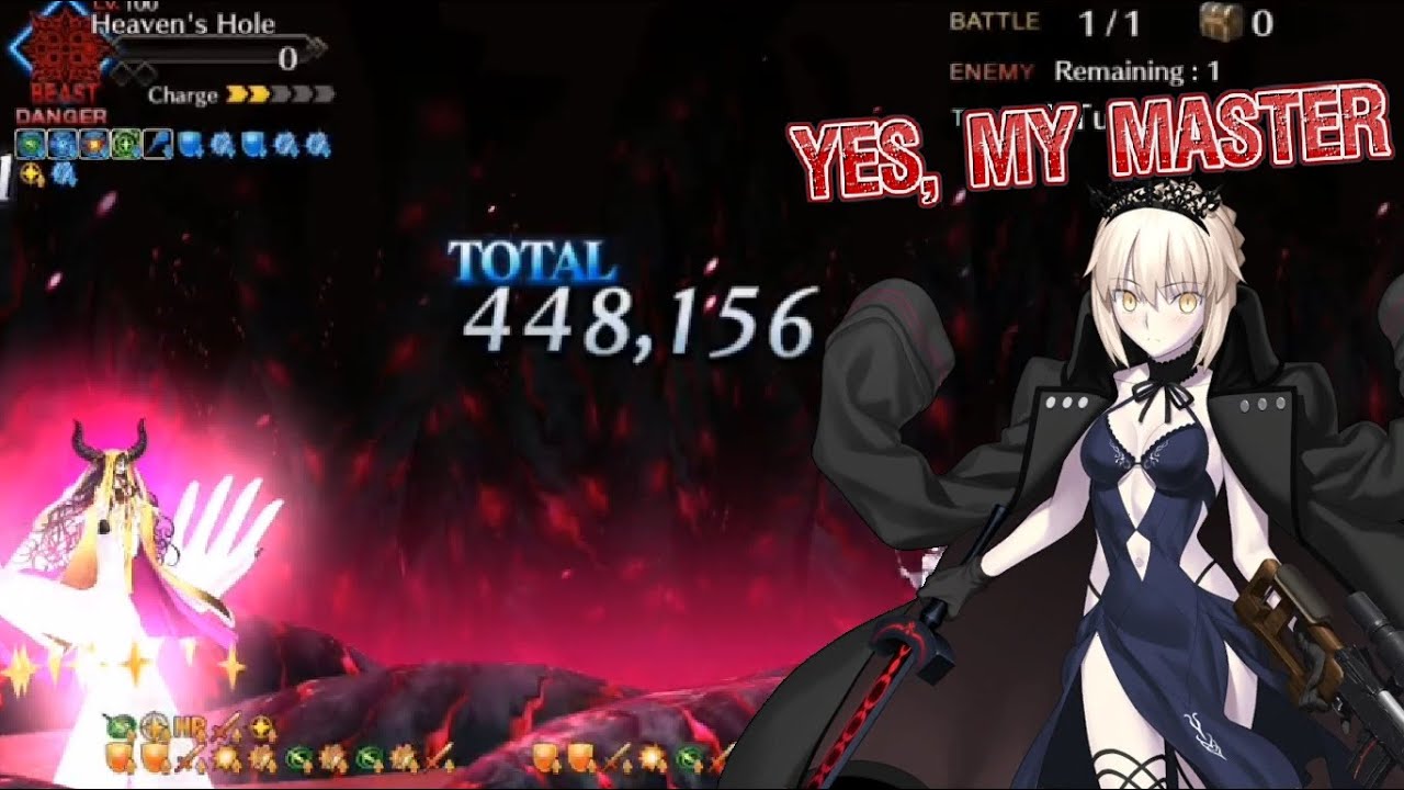 【FGO】Beast III/R『3T Clear』ft. Maid Alter - YouTube