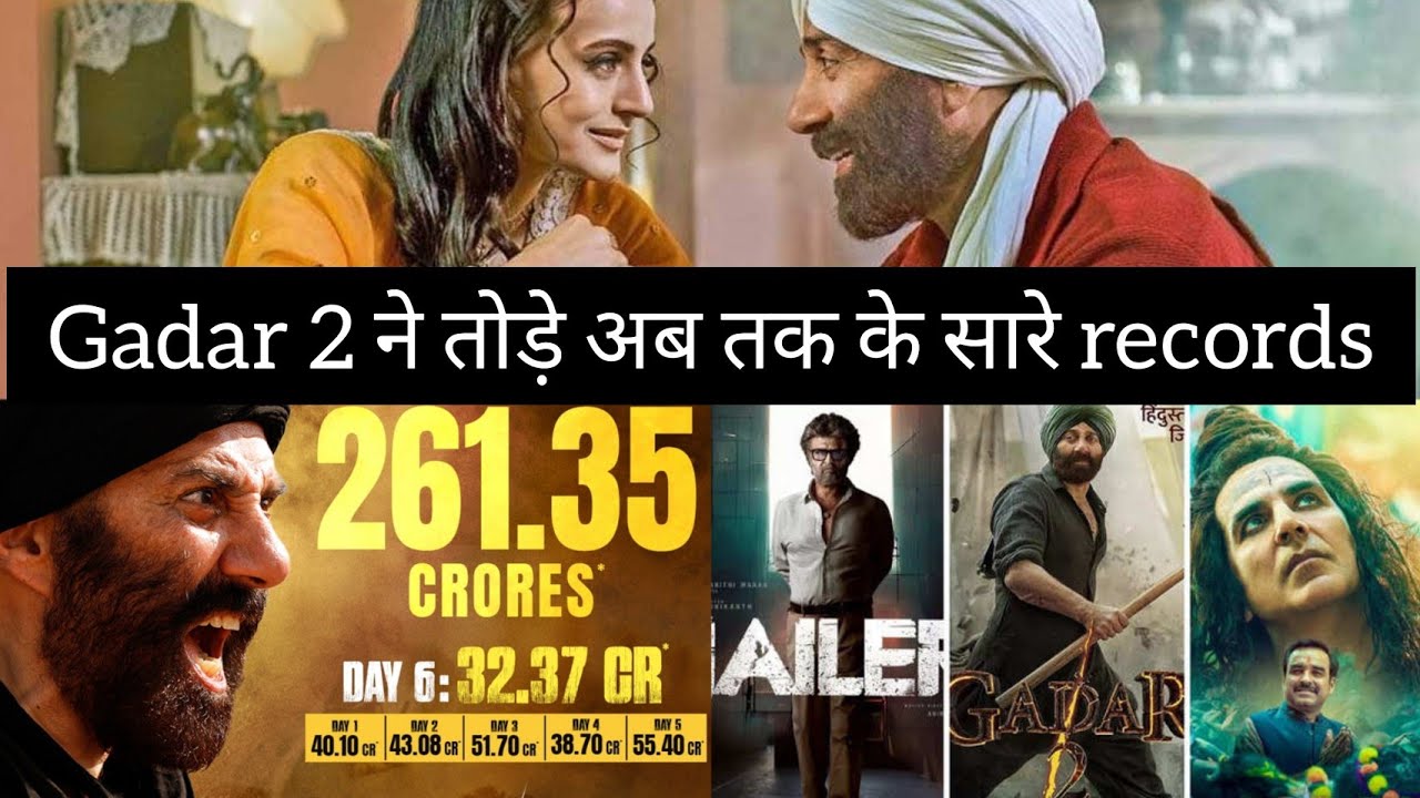 Historical Records of Gadar 2|Gadar 2 movie|Amisha Patel,Sunny Deol ...