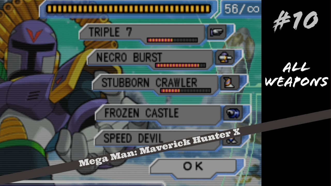 Mega Man: Maverick Hunter X - FINALE -- Vile's Arsenal (All Weapons ...