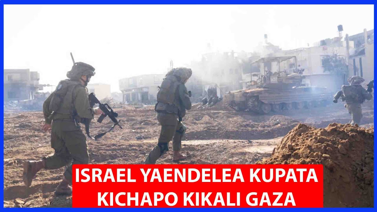 MAPIGANO MAKALI YAMEENDELEA LEO KATI YA JESHI LA ISRAEL NA KUNDI LA ...