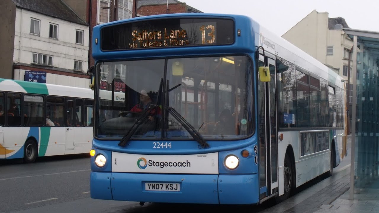 Stagecoach North East MAN 18.240LF Alexander Dennis ALX300 22444 ...