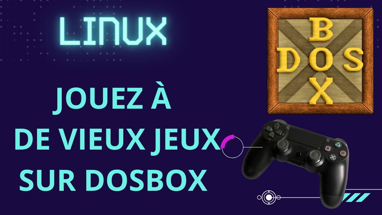 TUTO DOSBOX - LINUX - VIEUX JEUX RETRO - YouTube