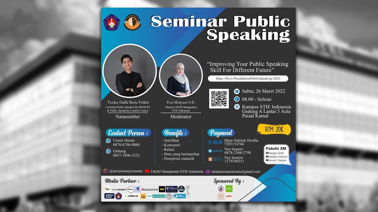 Seminar Public Speaking - Improving Your Public Speaking Skill for ...
