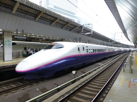 Japan Trains: JR Tokyo (Shinkansen) Station, 23Jun13 - YouTube