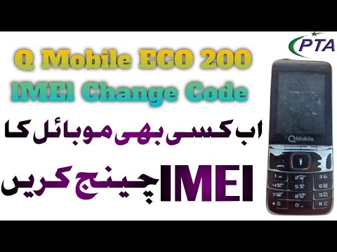 Q Mobile Eco 200 ime change code and ime repair code - YouTube
