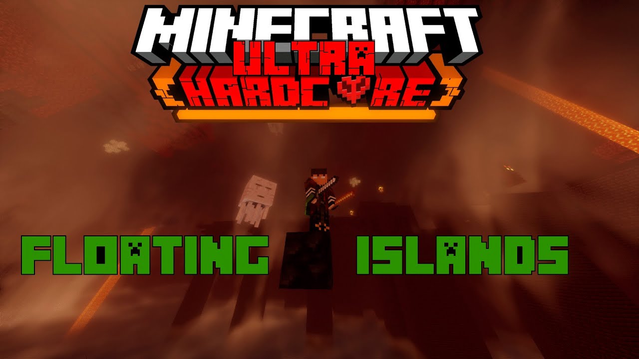 Minecraft ULTRA Hardcore Floating Islands S1E2- Nether Adventures - YouTube