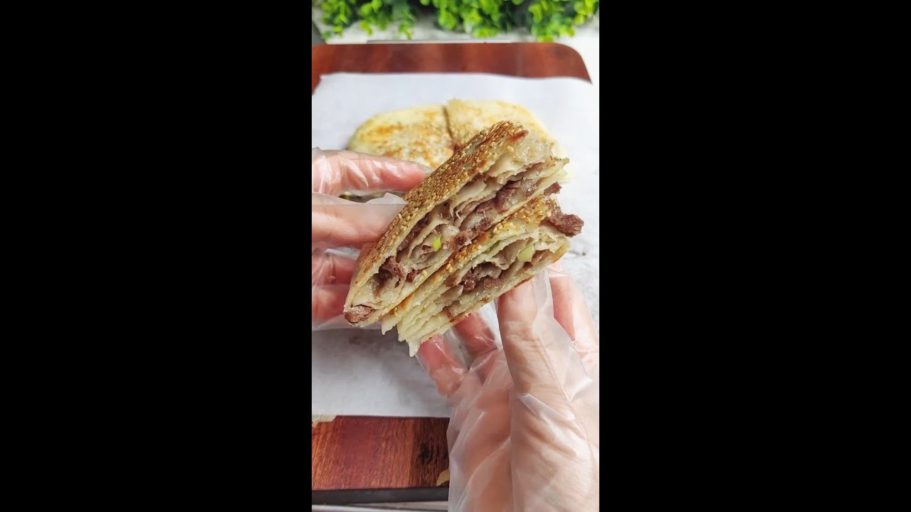 Beef Shao Bing Recipe (Niu Rou Shao Bing) - YouTube