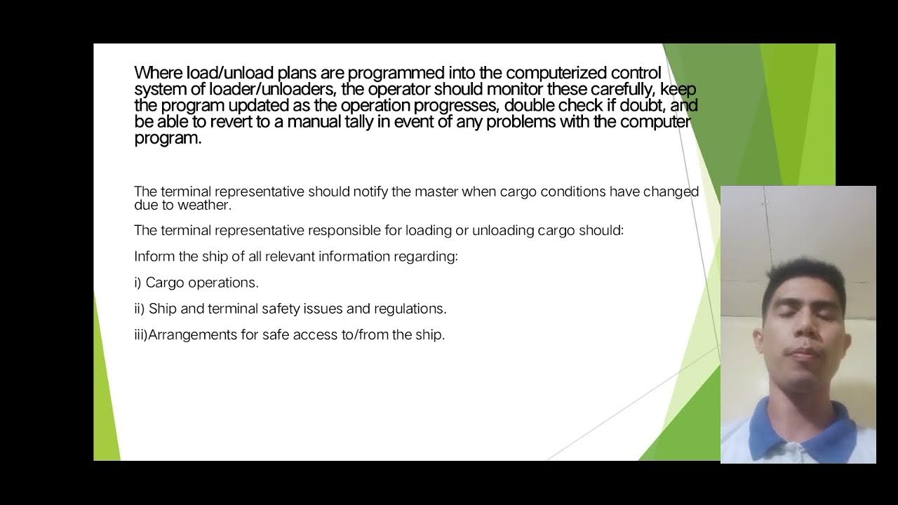 Effective Communication During Loading and Unloading Operations. - YouTube