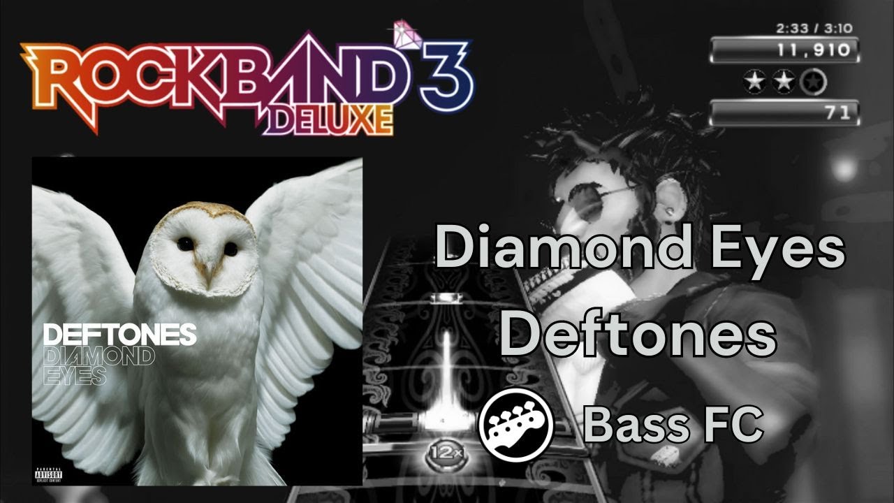 Diamond Eyes - Deftones Bass Expert FC (Rock Band 3 Deluxe)