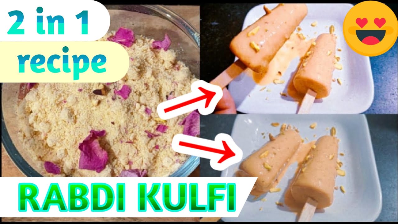 Kulfi rabdi premix 2 in 1 recipe || Ready in 3 minutes || By Trapti ...