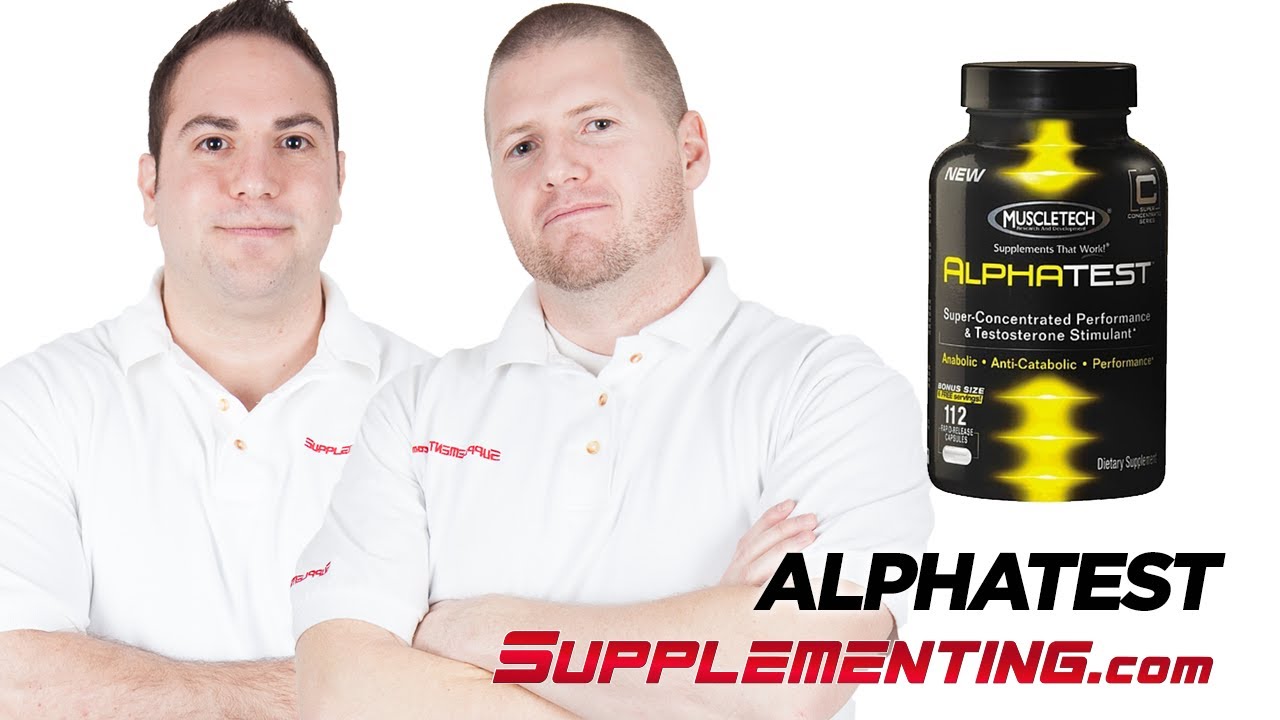 MuscleTech AlphaTest Reviews - Supplementing.com - YouTube