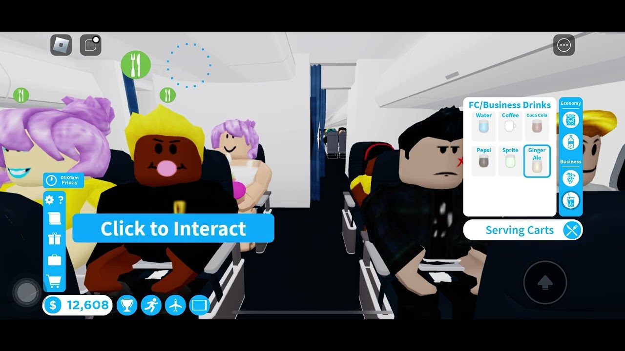 Cabin crew simulator (roblox ) flight to paris by singpore airlines ...