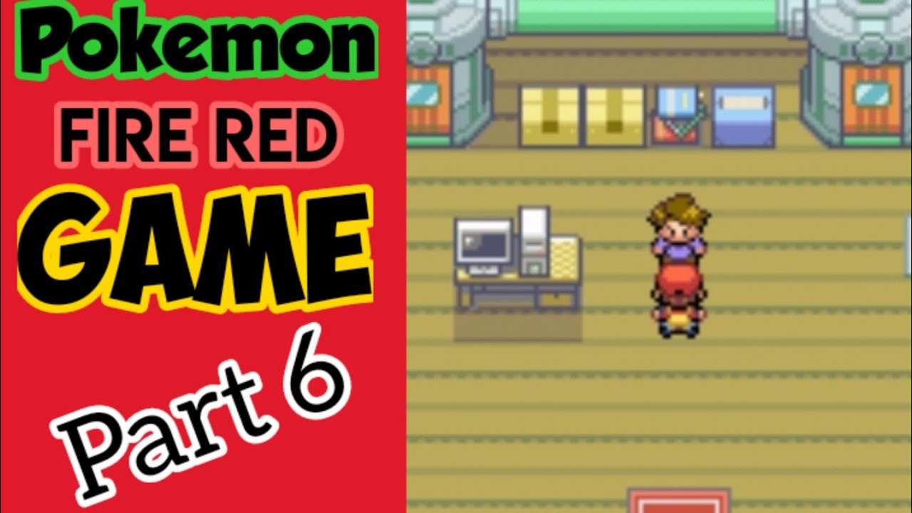 Pokemon FireRed Part - 6 {way towards Bill's house} (in hindi ...
