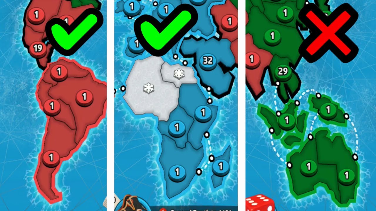 Which One Border Continent Would You Choose? | Risk Global Domination ...