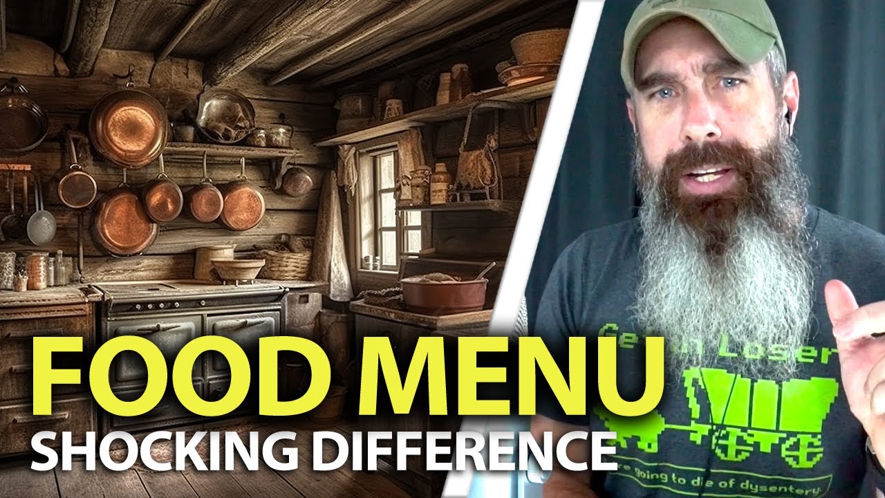 Shocking MENU From 1893 Shows Why We're FAT - YouTube