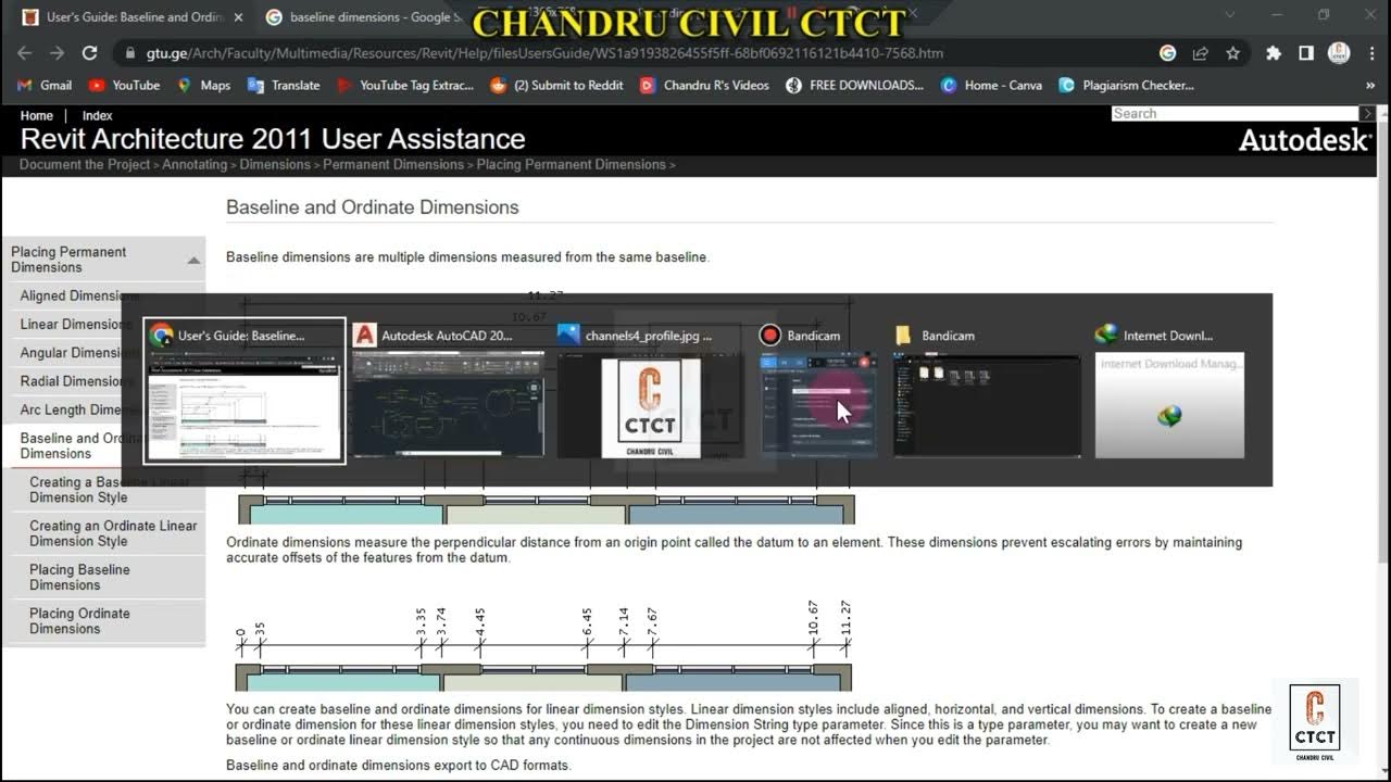 creating baseline dimensions|Dim Baseline Command in AutoCAD|Using Dim continue|Using Dim ...